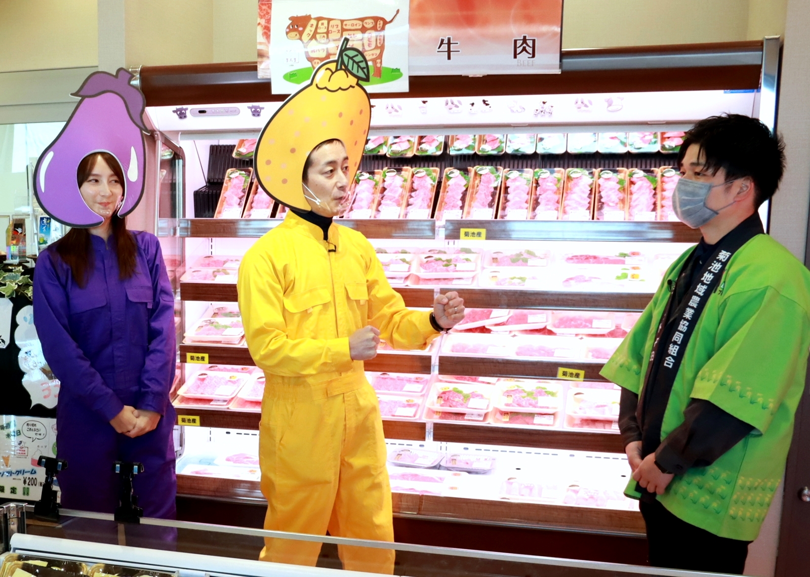 「えこめ牛」をテレビとユーチューブでPR JA菊池 | 新着情報一覧 | JAグループ熊本